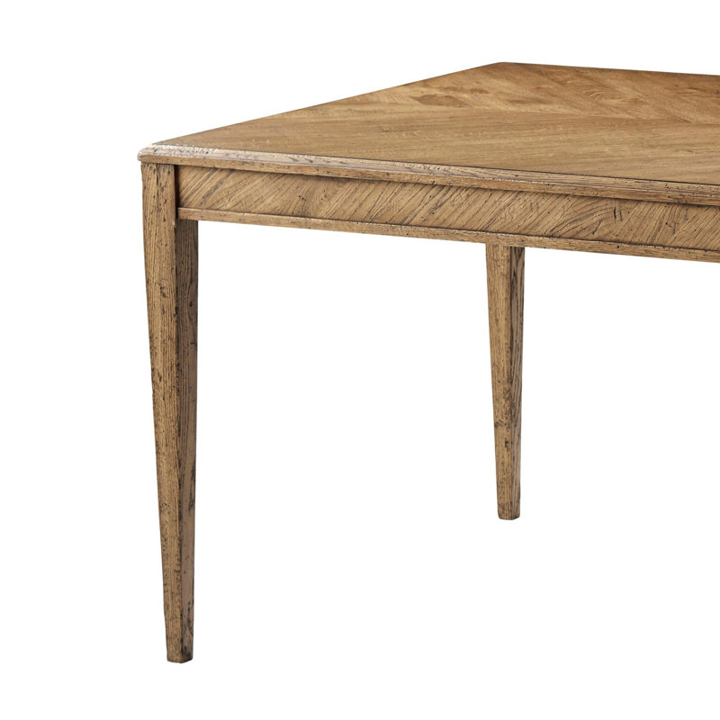 Theodore Alexander NOVA Extendable Solid Oak Dining Table & Reviews | Wayfair